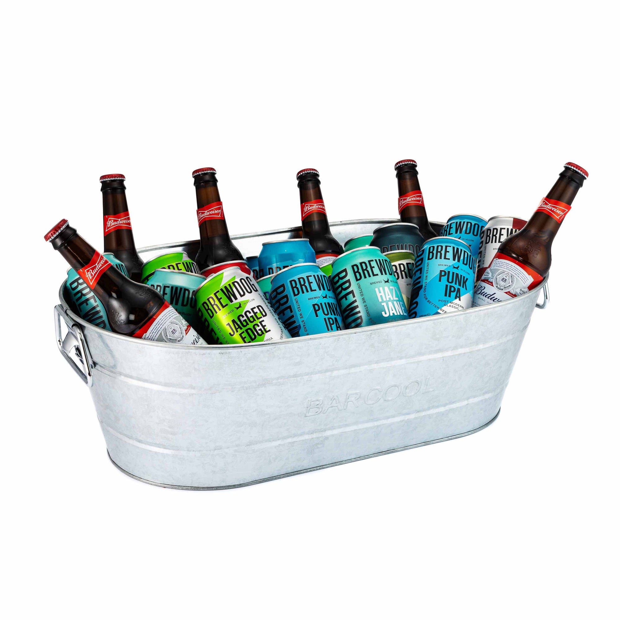 Galvanised Steel Party Tub 20L - Barcool