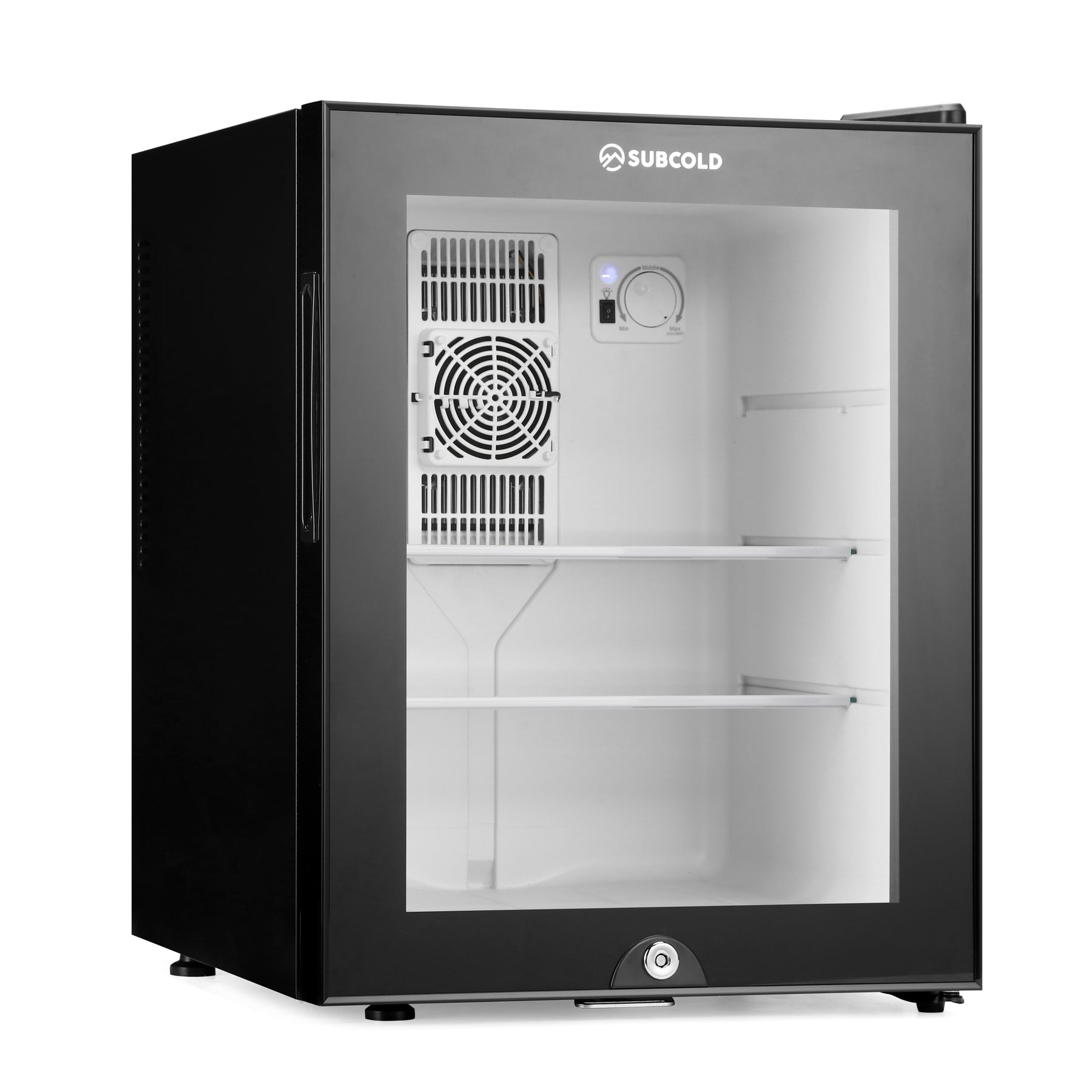 Subcold Aire40-G LED Tabletop Mini Fridge - Black