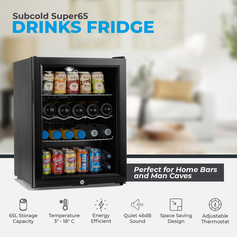 Glass Door Mini Fridges - Glass Front Mini Fridges | Subcold – tagged ...